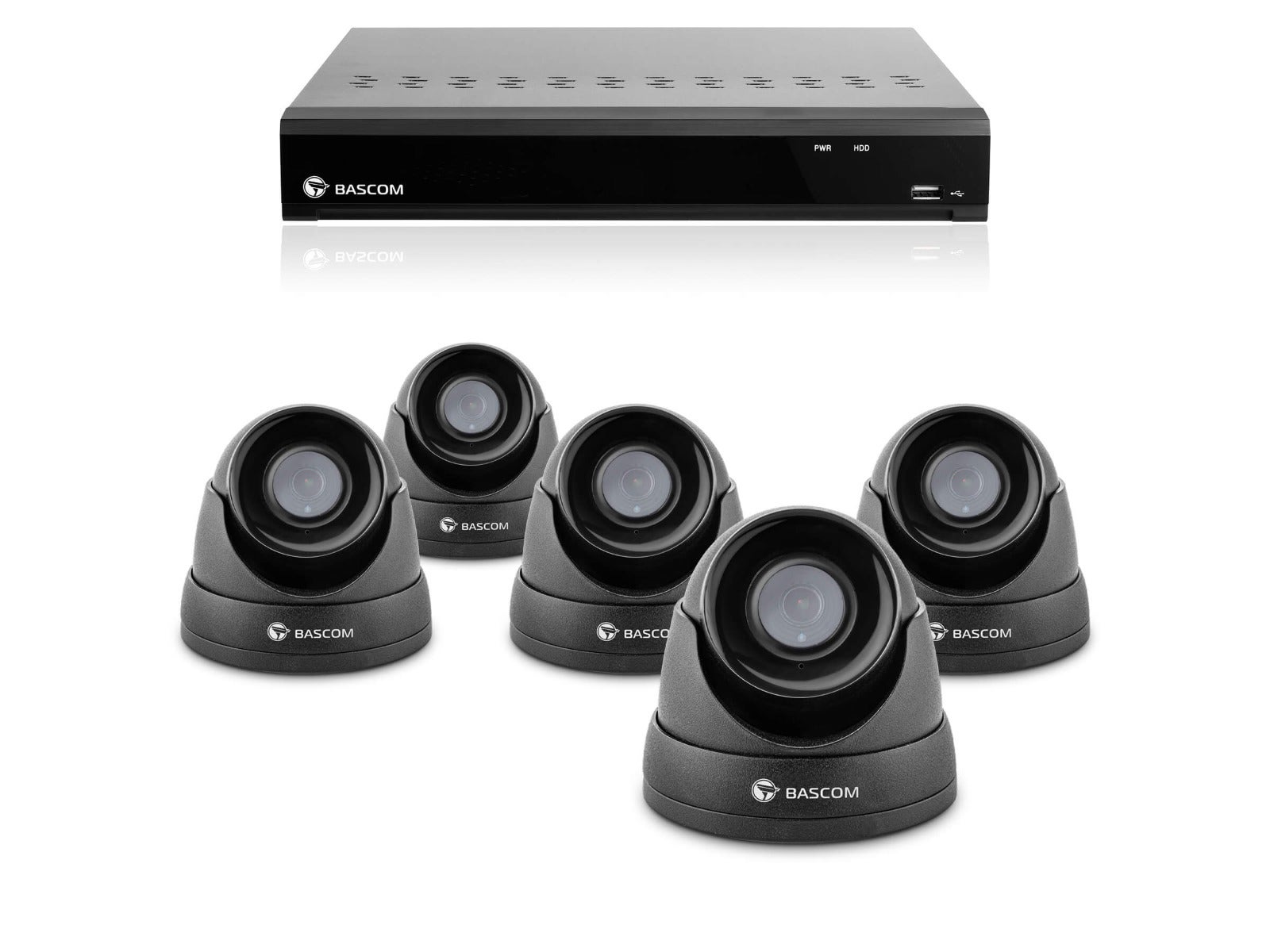 Système sans fil à 5 dômes - Bascom